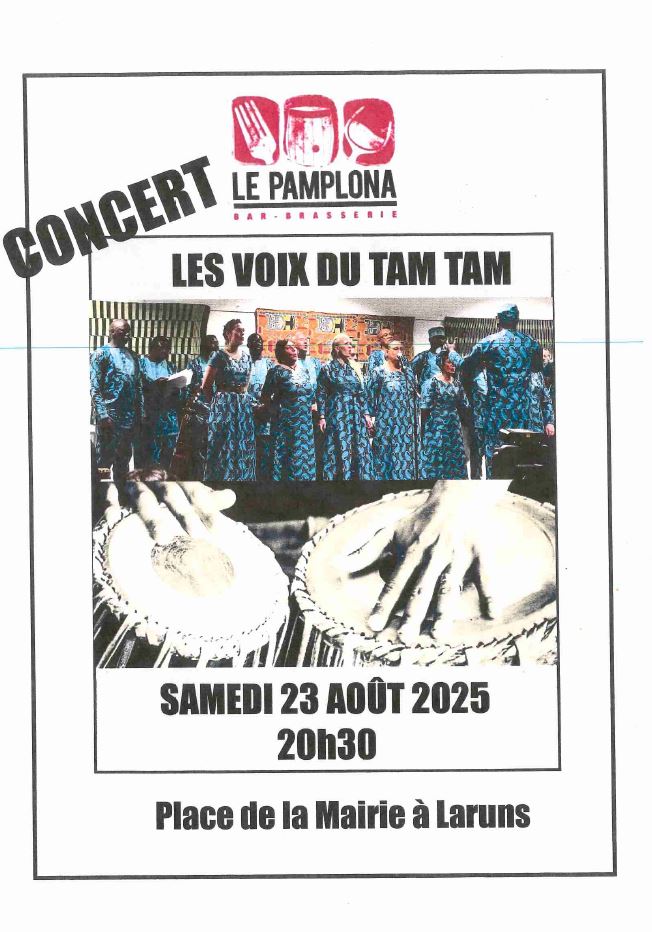 Concert - Les voix du Tam Tam