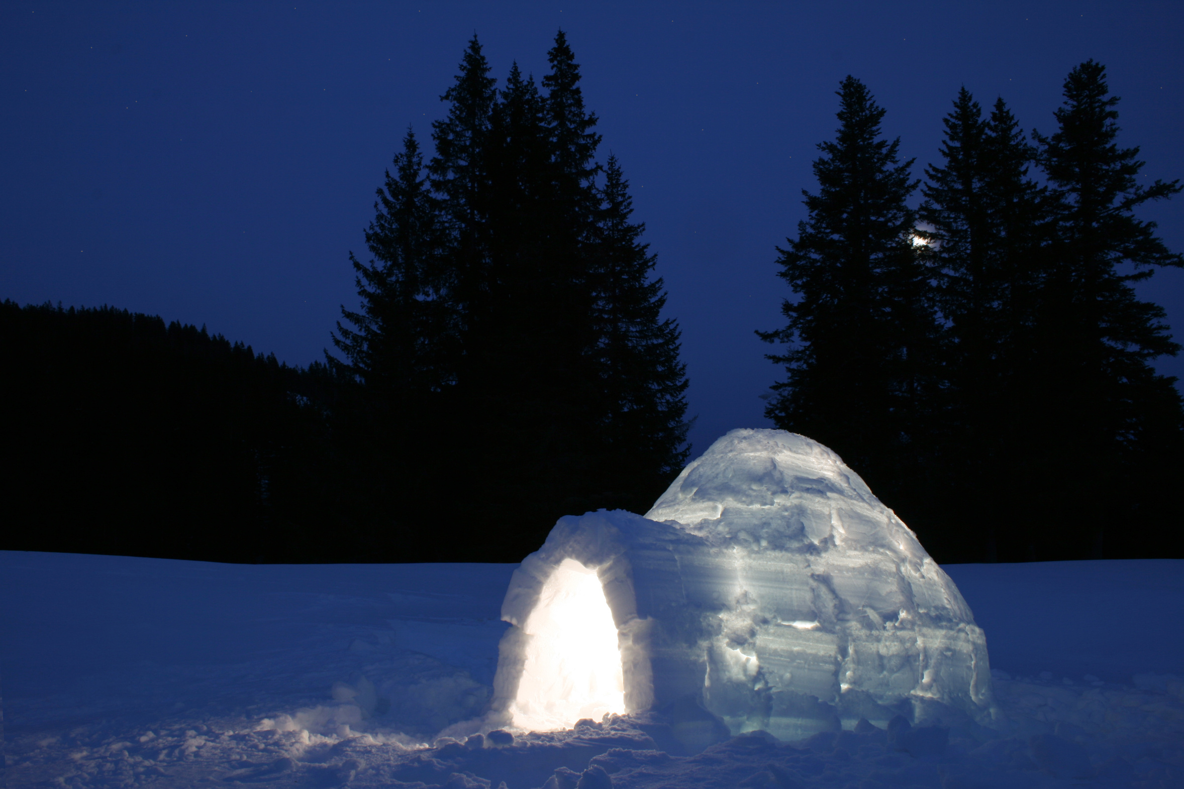 Ice nest and Nordic bath